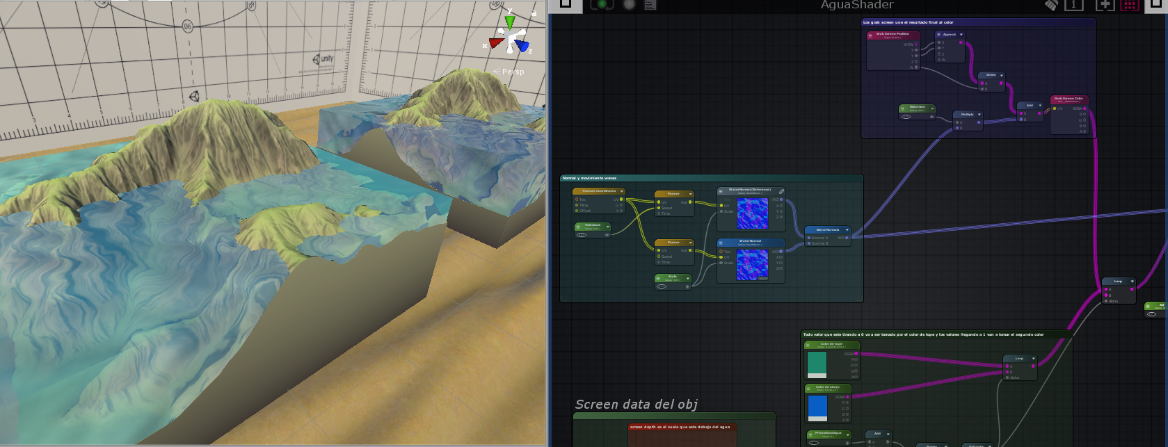 Water Shader Tutorial In Spanish With Amplify Shader Editor Unity Connect