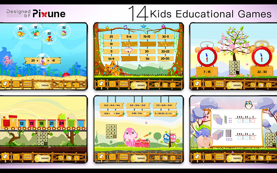 Math Educational Game Unity Connect
