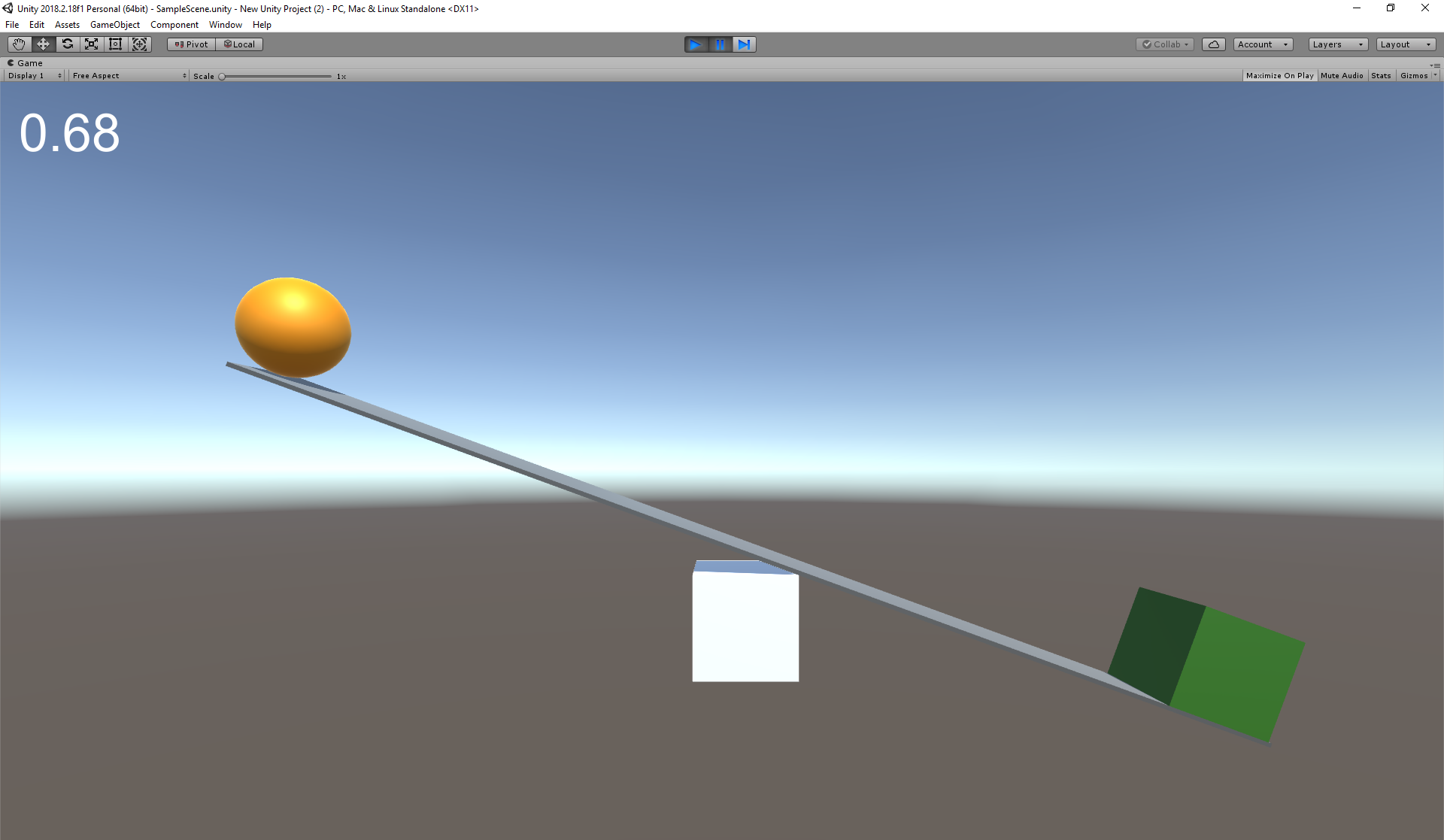 Balance simulator - Unity Connect