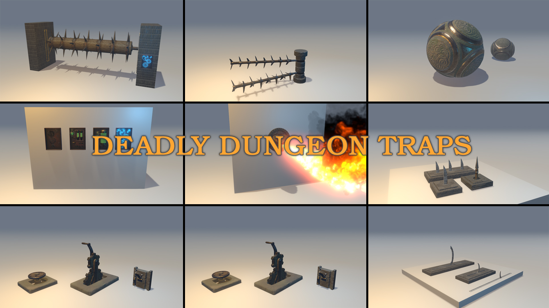 Deadly Dungeon Traps (WIP) - Unity Connect