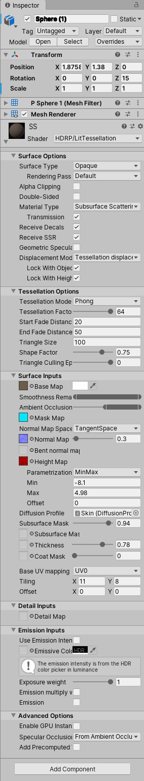 [HDRP] PBR Lit shader（一.基础用法篇） - Unity Connect