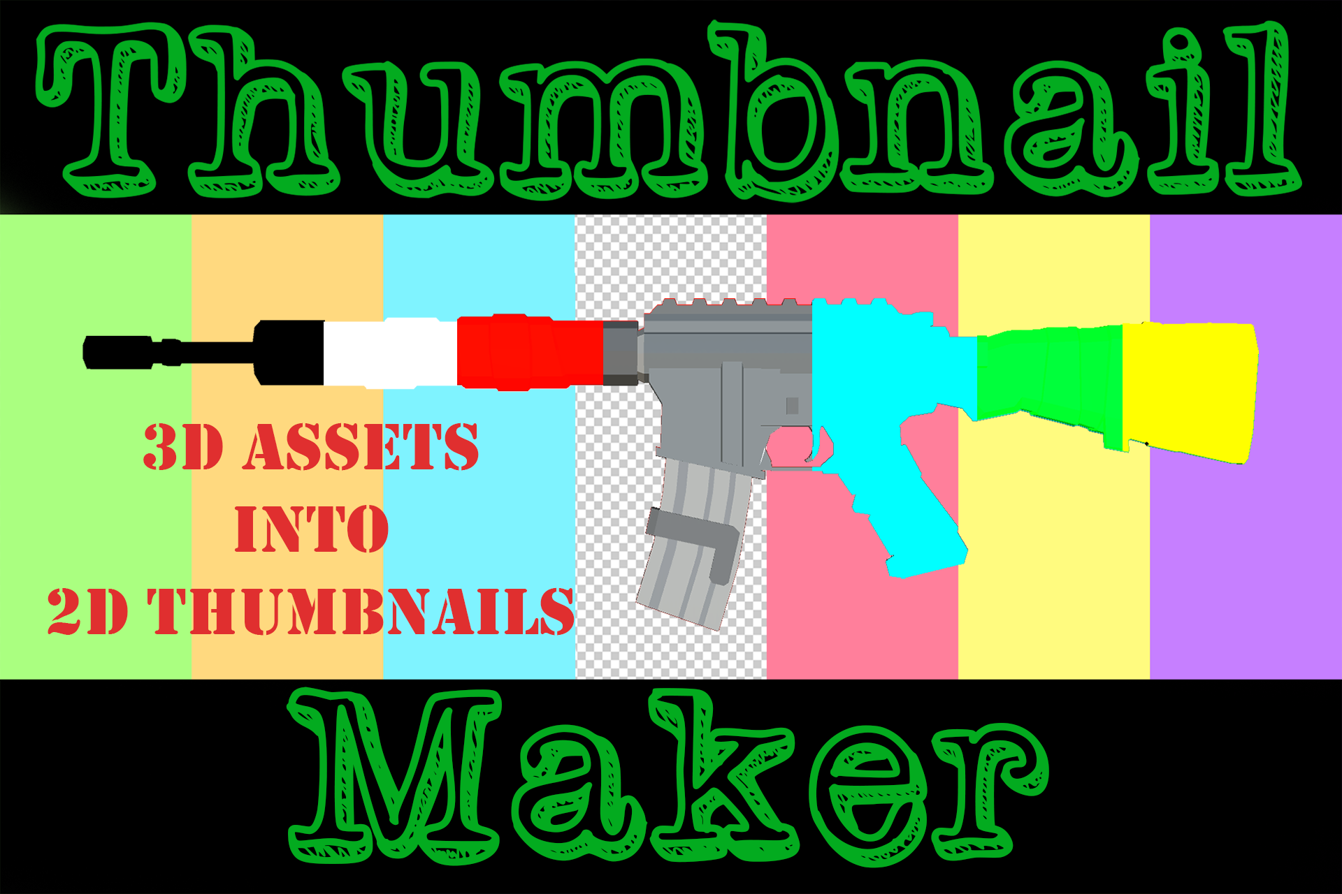 Asset thumbnail making process - Unity Connect