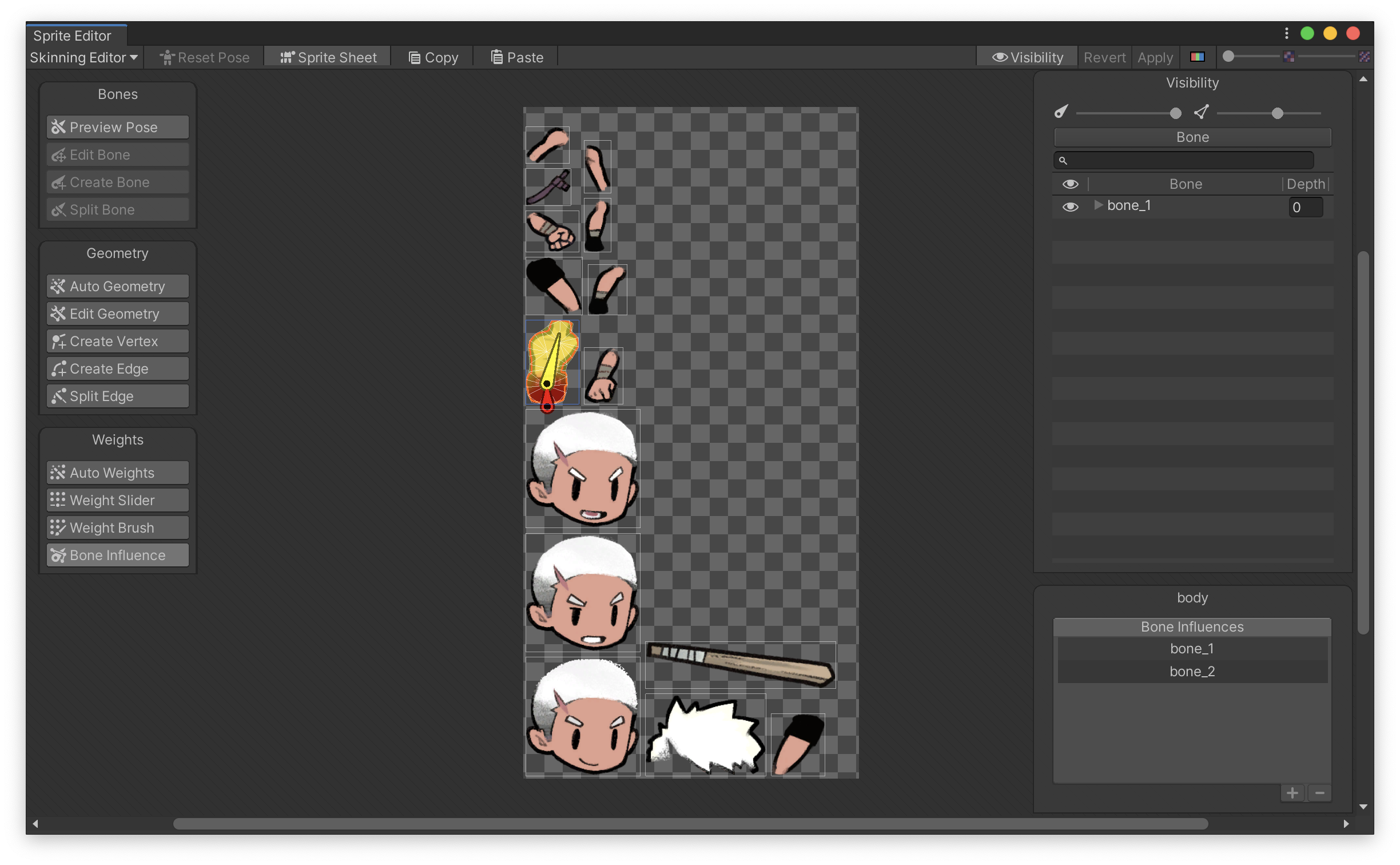 Spritesheet Human Unity