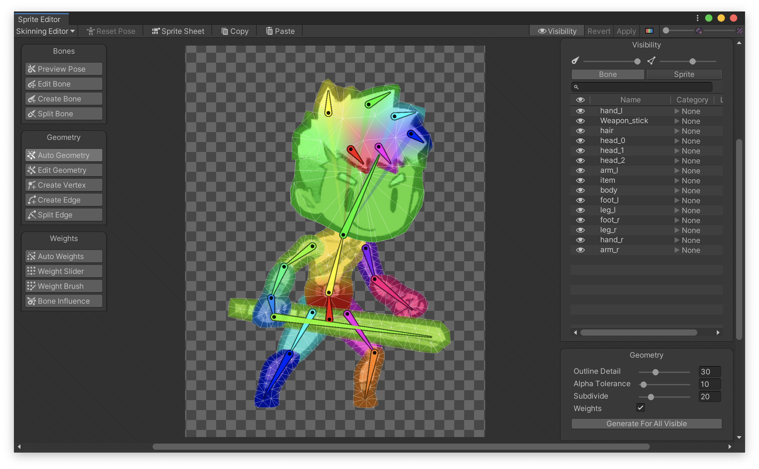 Unity2019.3最新2D/骨骼/IK/动画/换装/全面指南！ - Unity Connect