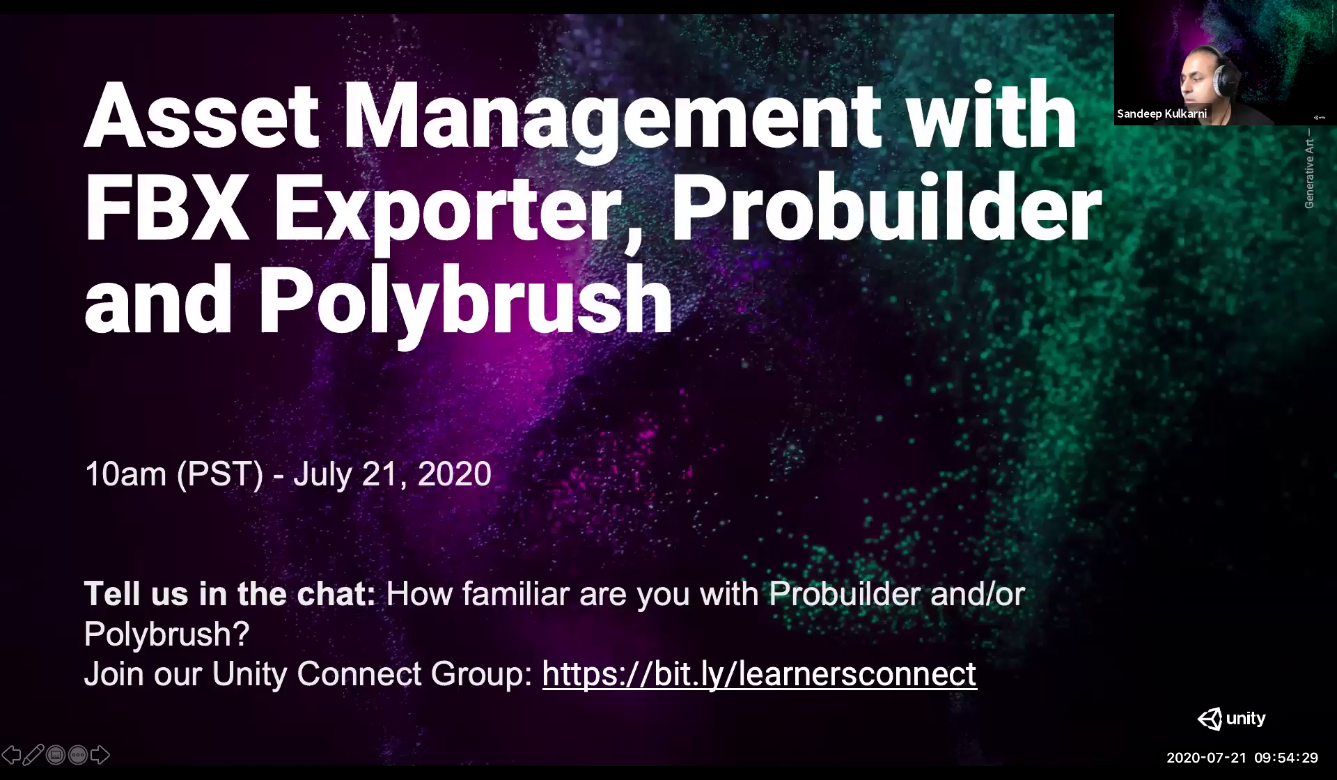 Get live access to Unity experts | Unity Learn platform