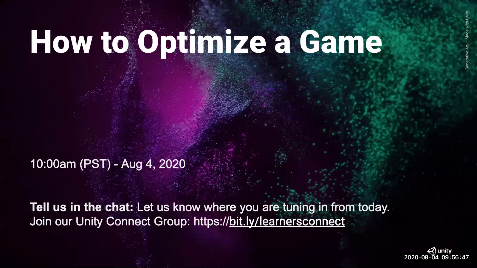 Get live access to Unity experts | Unity Learn platform