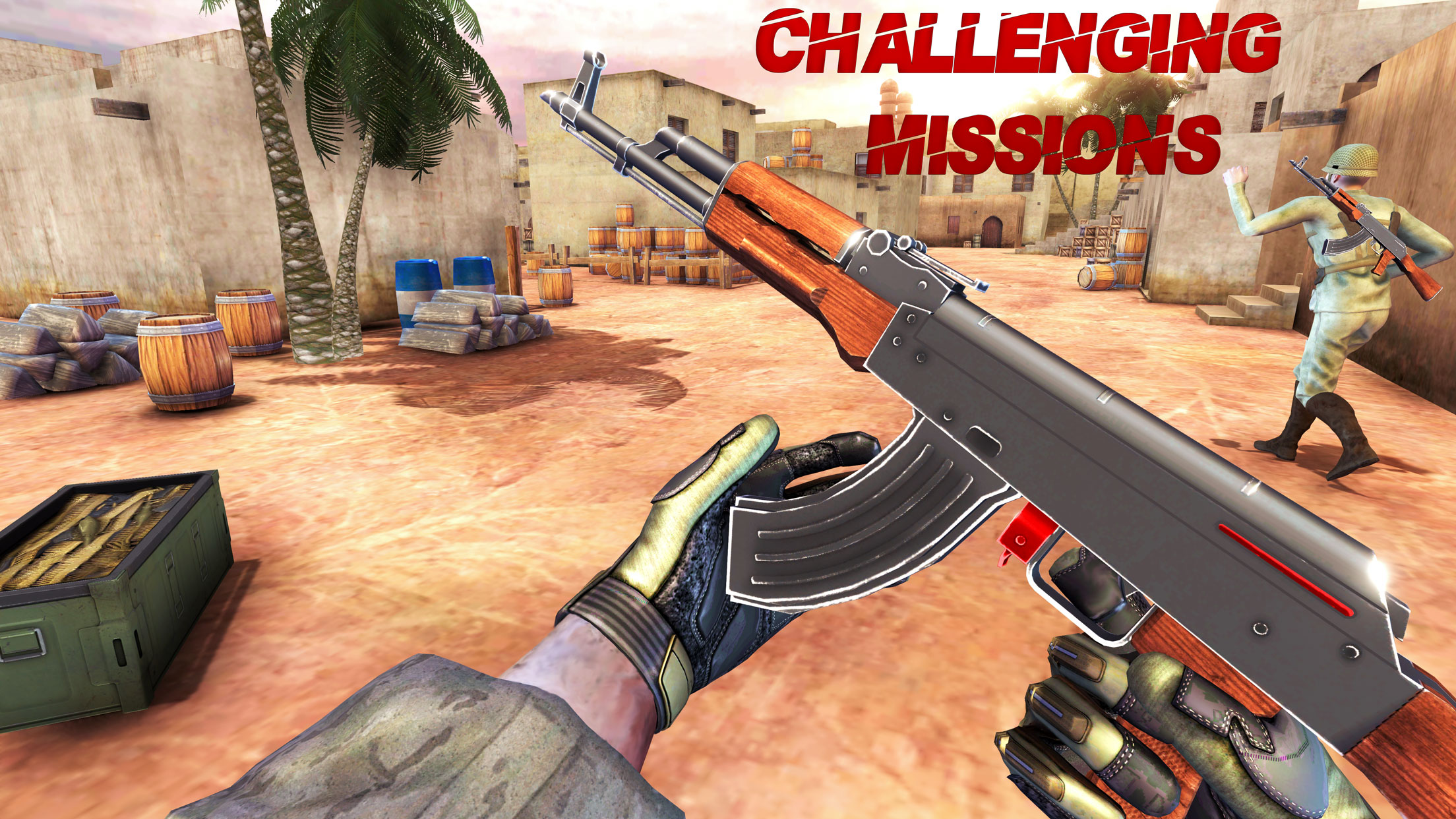 [下載] Real Terrorist Shooting Games: Gun Shoot War - QooApp 遊戲庫