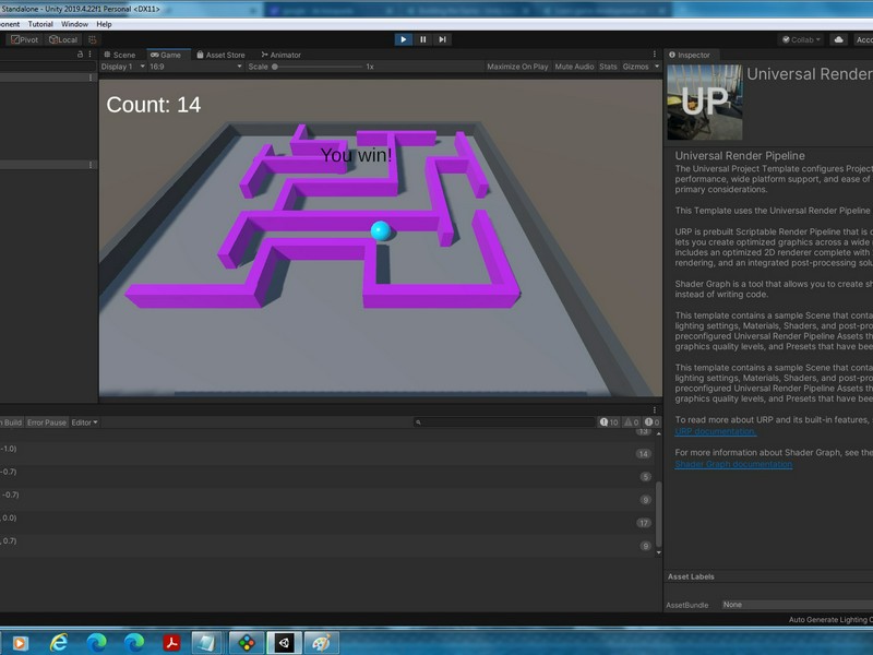 Roll-a-Ball - Unity Learn