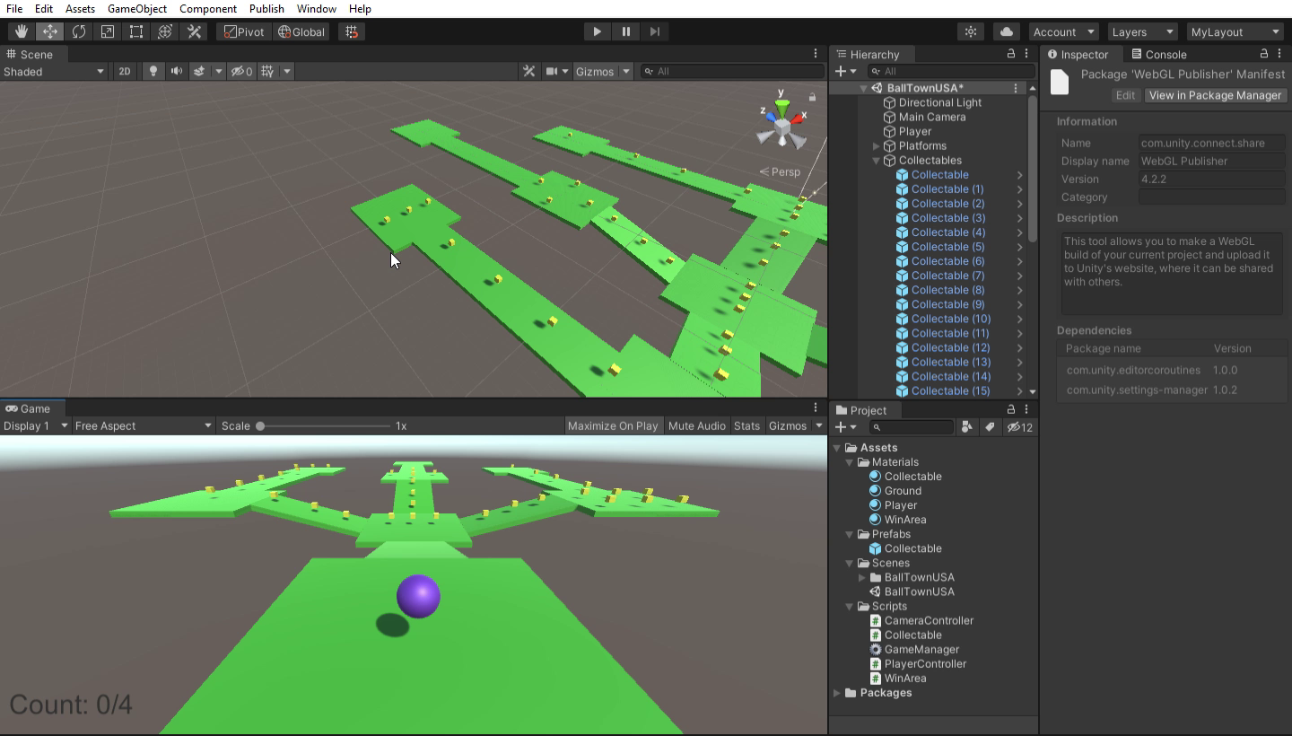 Roll-a-Ball - Unity Learn