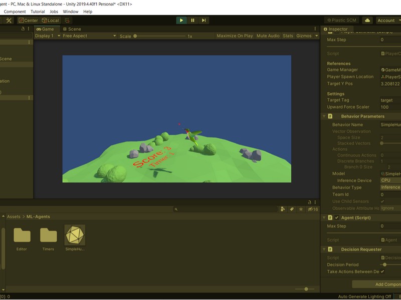 ML-Agents: Hummingbirds - Unity Learn
