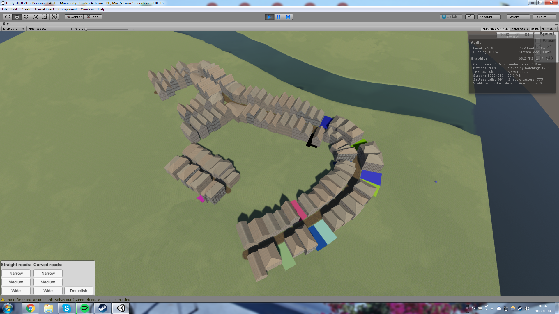 Procedural road mesh generation with intersections, bridges and terrain ... Procedural road mesh generation with intersections, bridges and terrain ...