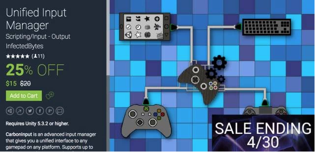 Unified Input Manager介绍 - Unity Connect