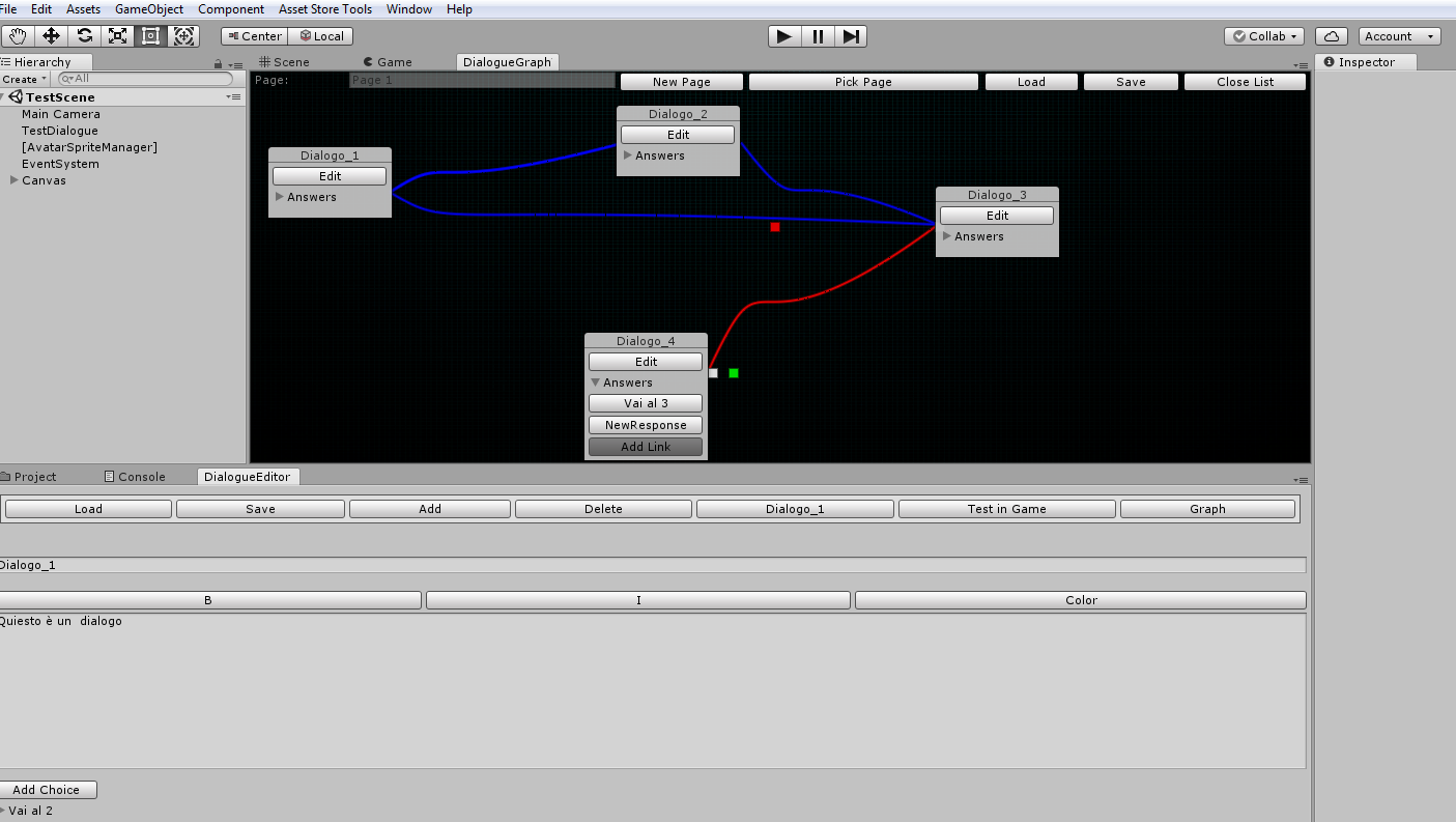 Visual Dialogue System - Unity Connect Visual Dialogue System - Unity Connect