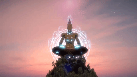 Neon Temple - Unity Connect