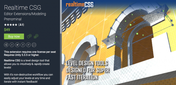 Realtime CSG介绍 - Unity Connect