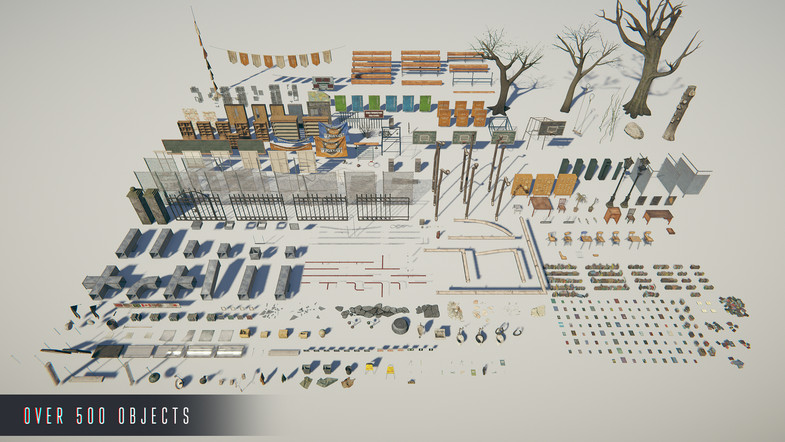 HQ Abandoned School (Modular)介绍 - Unity Connect